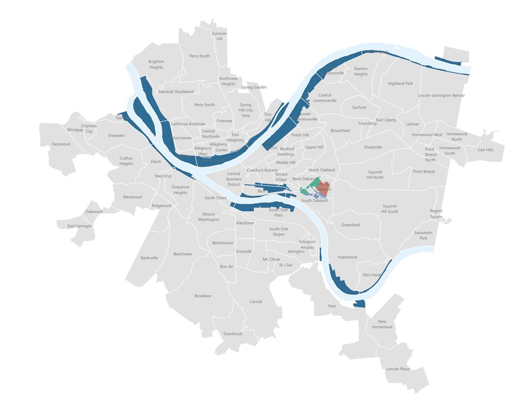Geographic Information System (GIS) & Mapping - Pittsburgh, PA
