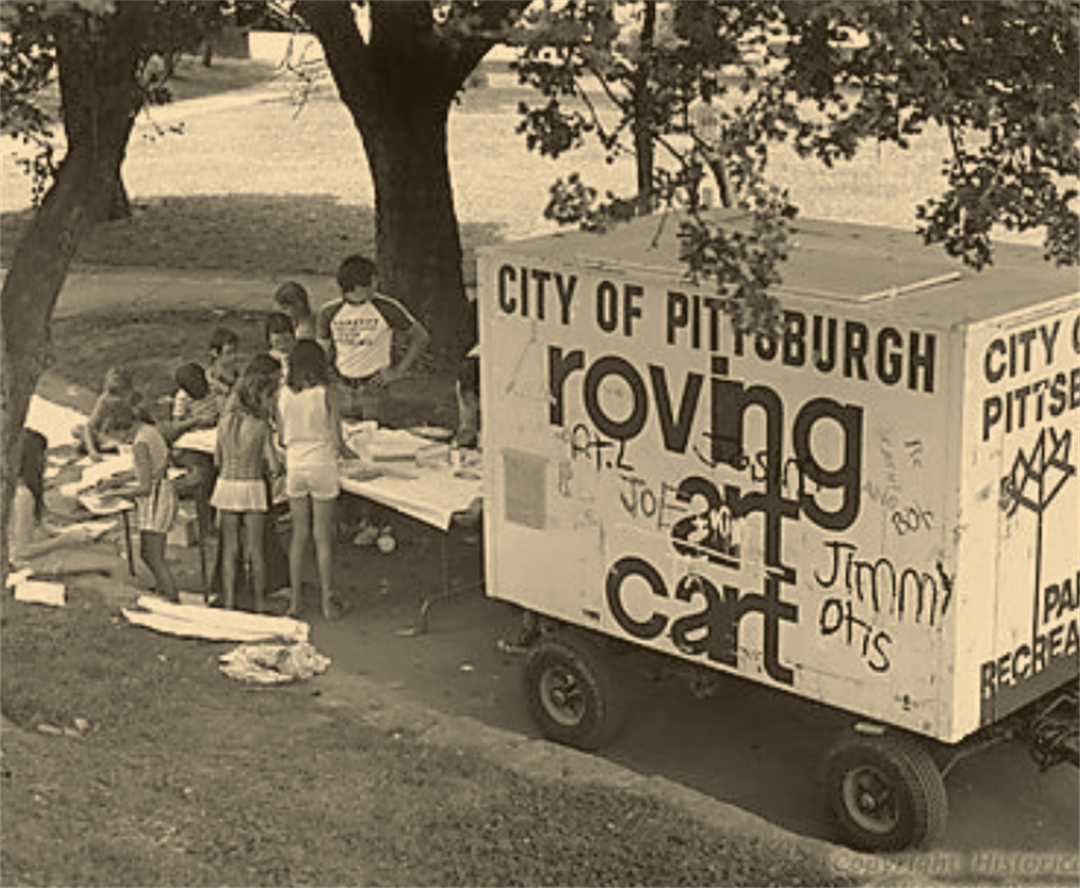 Roving Art Cart - Pittsburgh, PA